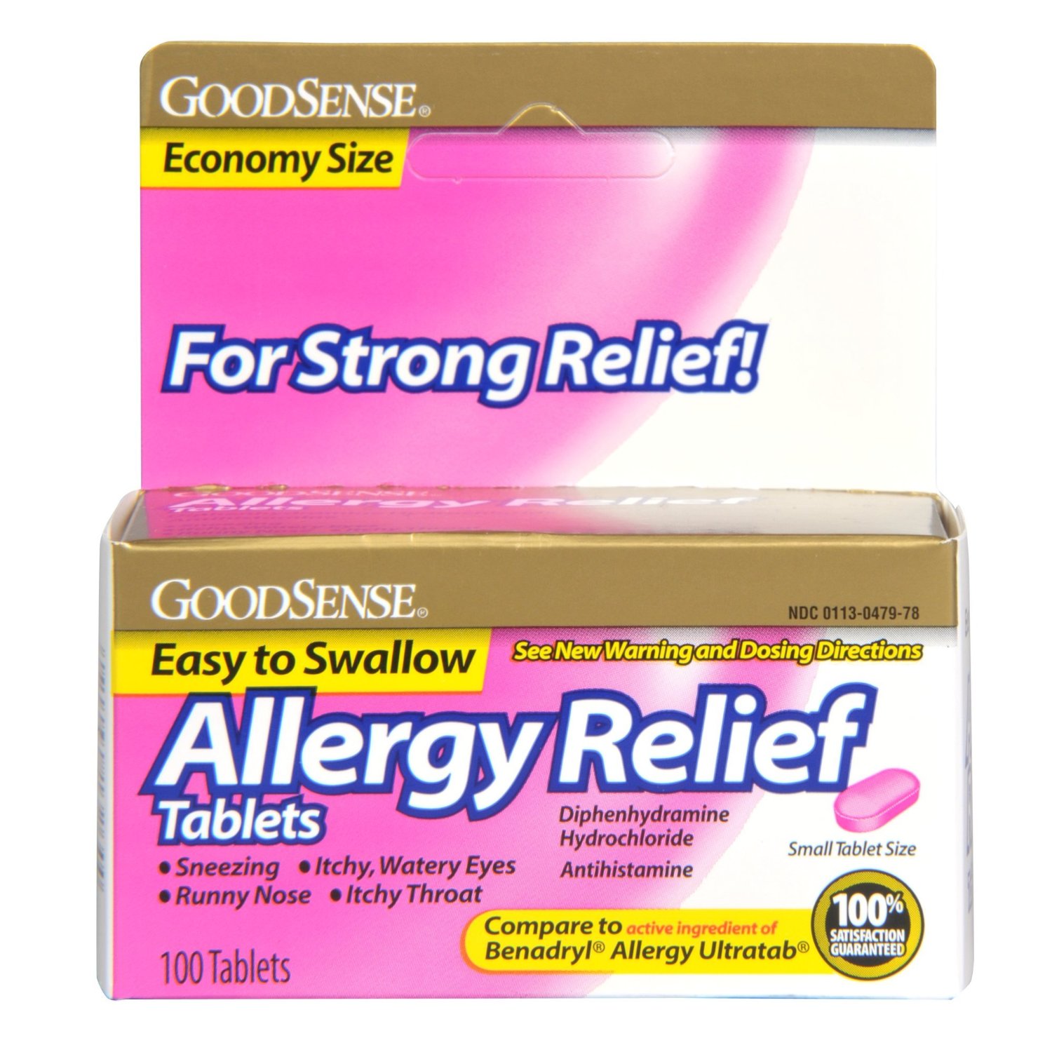100Ct Good Sense Allergy Relief Pills Only $2.80 Shipped